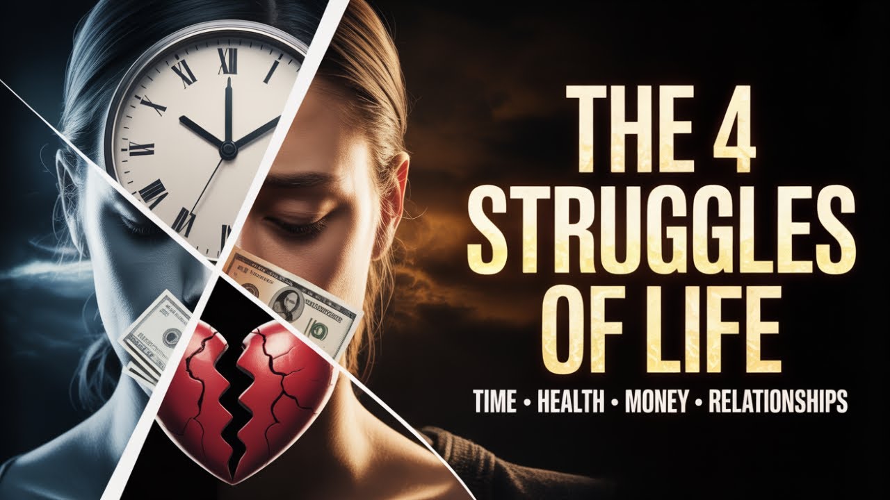 The 4 Biggest Struggles of Life | Time • Health • Money • Relationships ...
