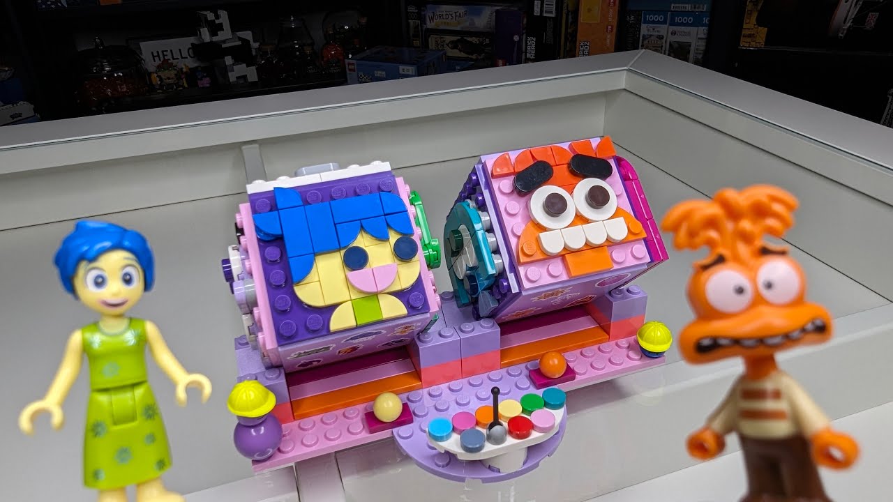 LEGO Inside Out 2 Mood Cubes - LEGO Speed Build 247 - YouTube