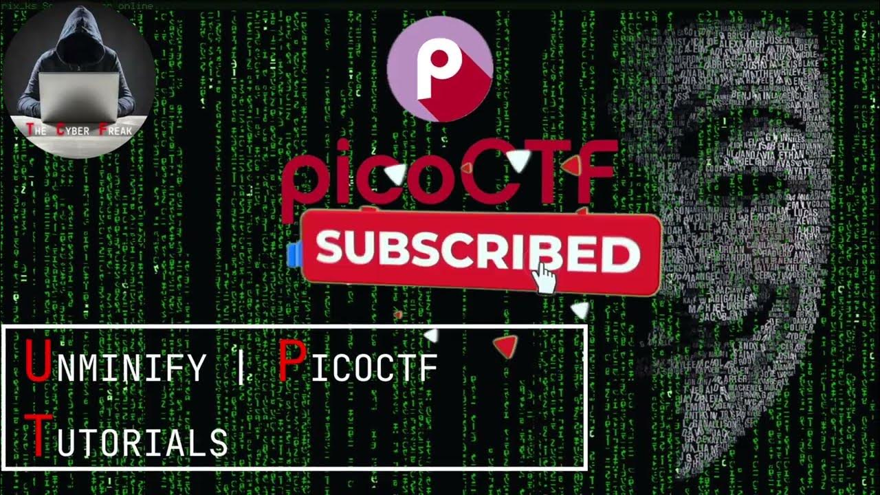 How to hack picoCTF | Unminify | #ctf #picoctf #tutorials #cybersecurity #youtube - YouTube