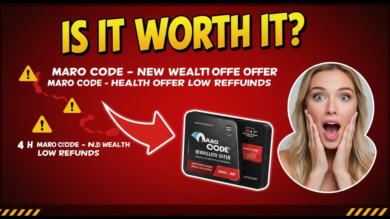 NEW! Maro Code: The Wealth Offer with Low Refunds – Is It Really Worth ...