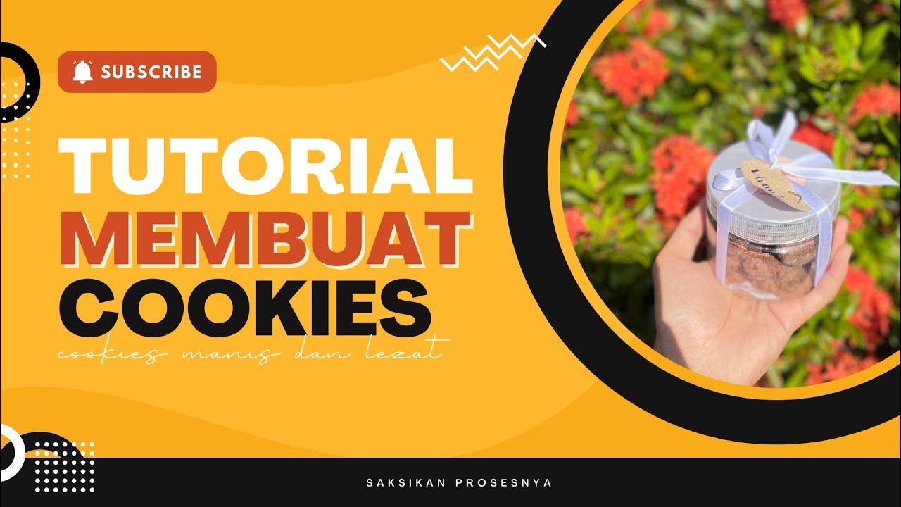 TUTORIAL PEMBUATAN COOKIES, ENAK DAN LEZAT!!!! - YouTube