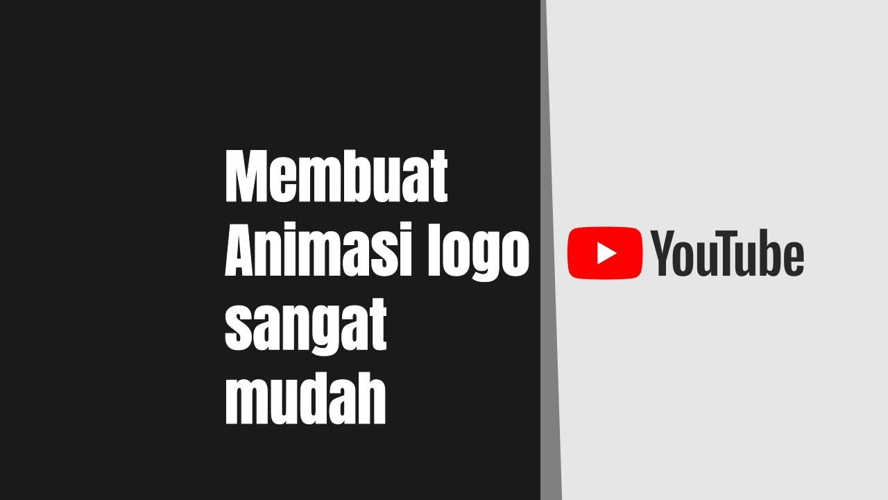 cara membuat animasi logo intro video logo animation #animasi # ...