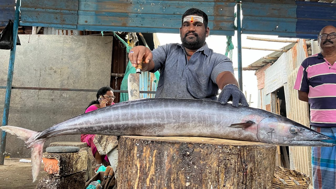RANGOON MAVULASI FISH 😋 CUTTING BY GOVIND ⚔️🔥 - YouTube