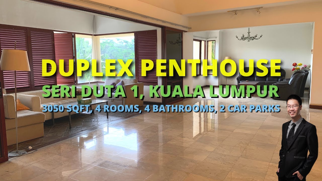 Seri Duta 1 : 3050sqft Duplex Penthouse in Taman Duta, Kuala Lumpur ...
