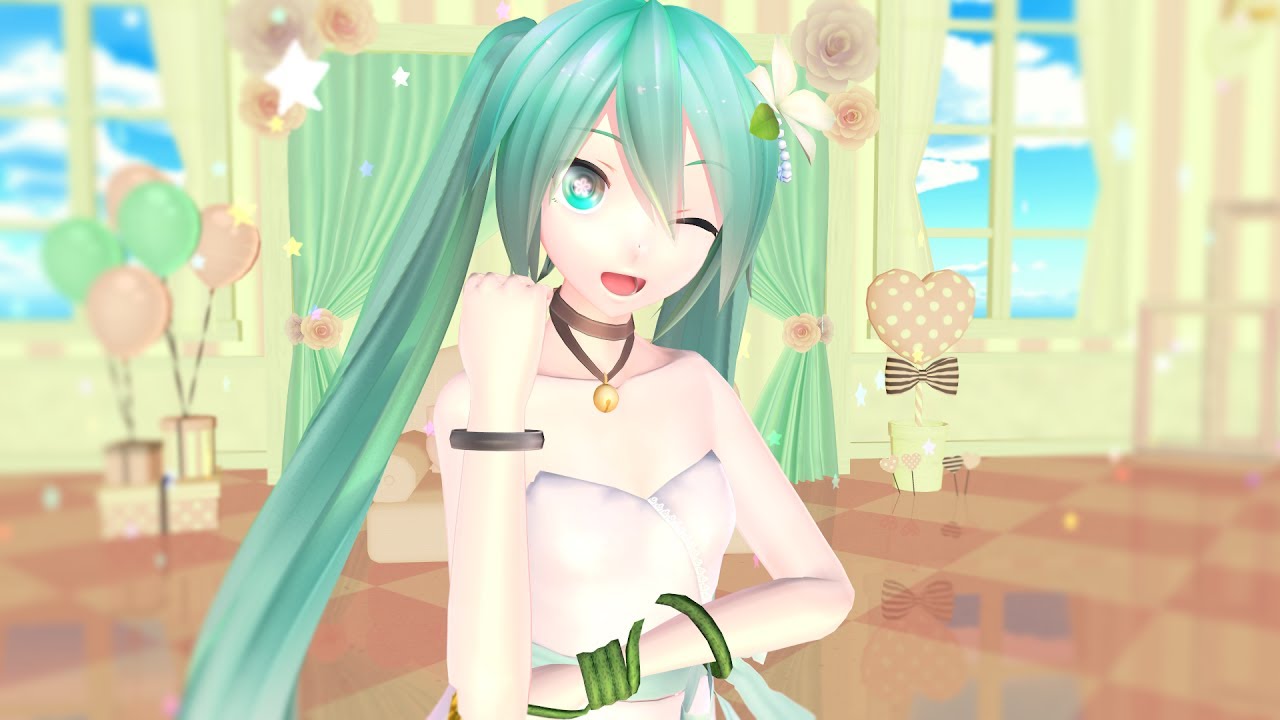 「MMD Vocaloid」Fuwari Crayon / ふわりクレヨン (Hatsune Miku/初音ミク) 1080p60 - YouTube