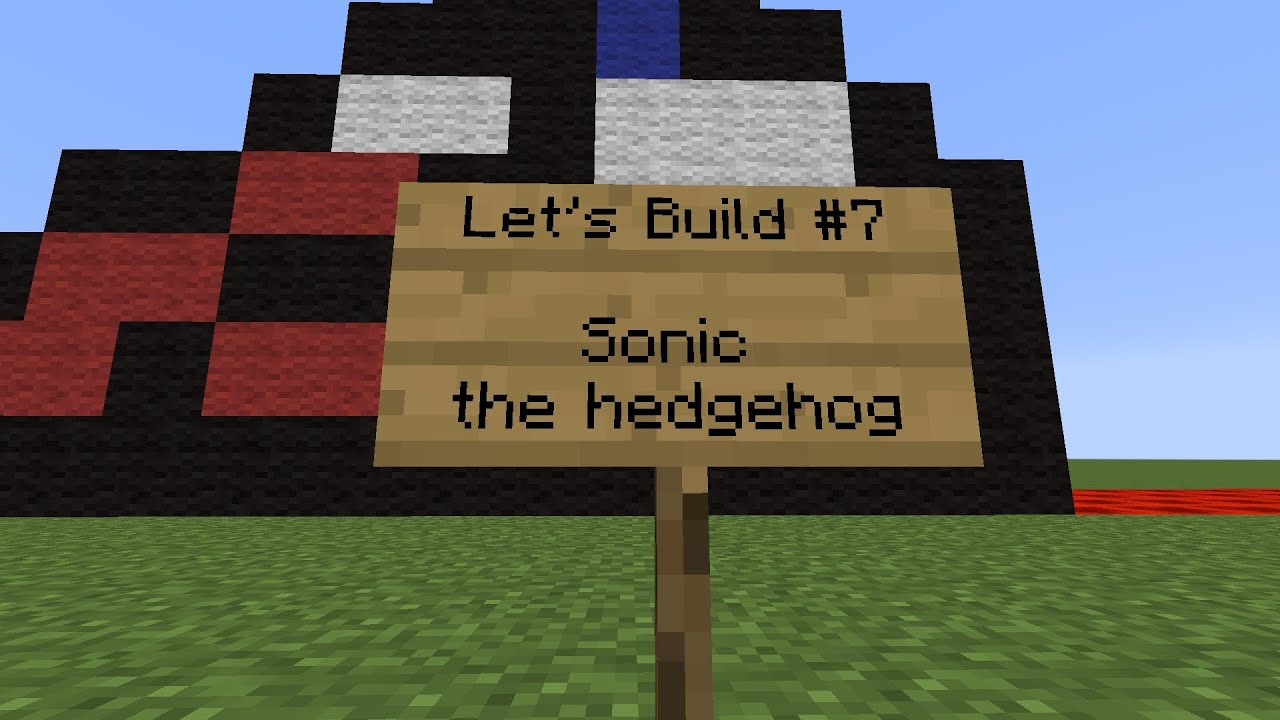 Let's Build Minecraft #7 Sonic the hedgehog [HD] - YouTube