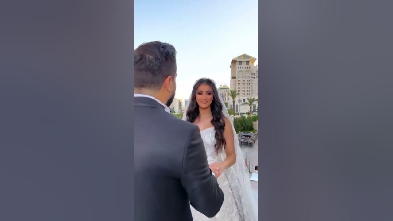 احلى عرسان شوفو العروسه شلون فرحانه بحبيبها تحقق حلمه 👰♂️💃💃💃💃 Youtube
