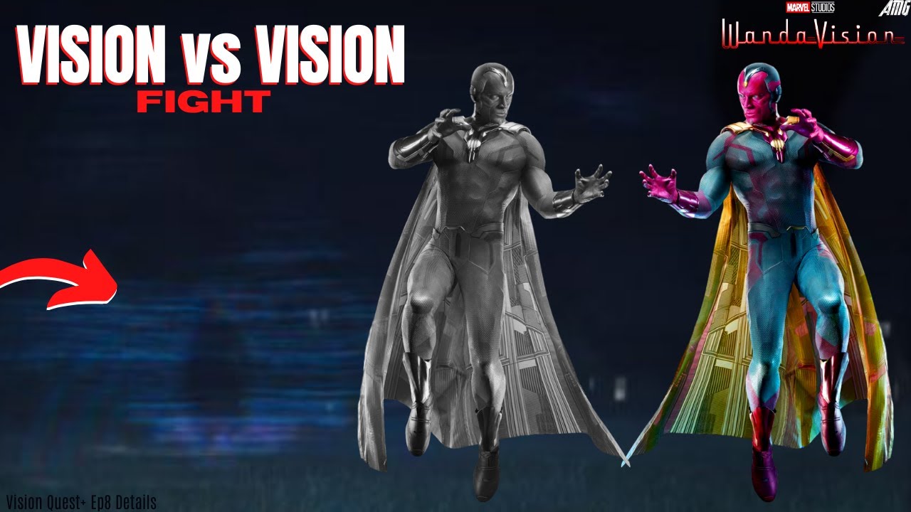 Vision vs Corporeal (White) Vision Fight | Episode 8 Rumors ...