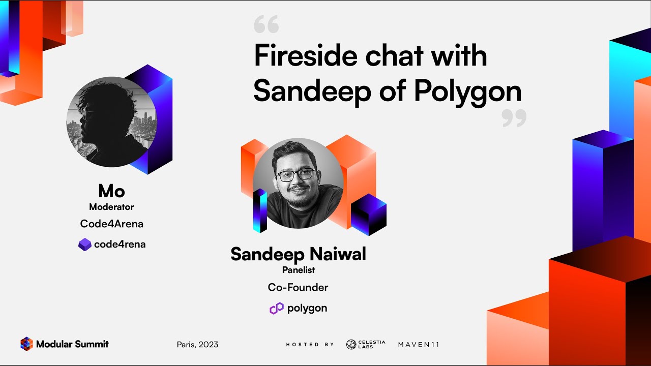 Fireside chat with Sandeep of Polygon - YouTube