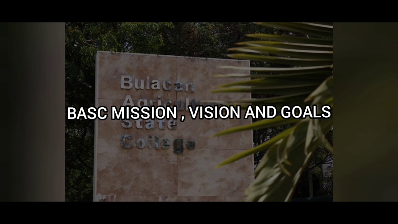 BASC Mission, Vision and Goals - YouTube