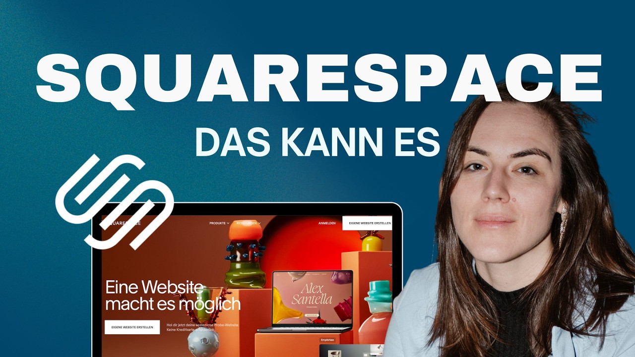 Squarespace: Deutsches Tutorial für Anfänger (So sieht das Tool beim ...