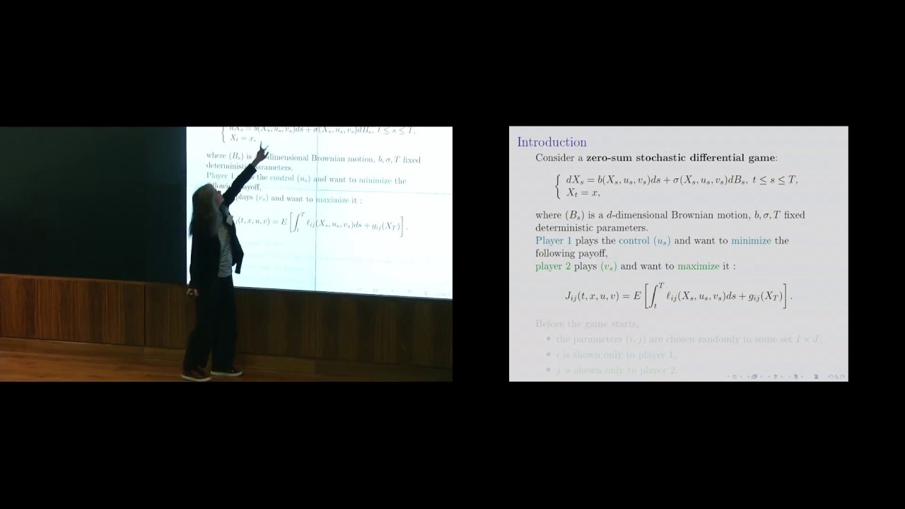 On continuous time games with asymmetric information by Catherine ...
