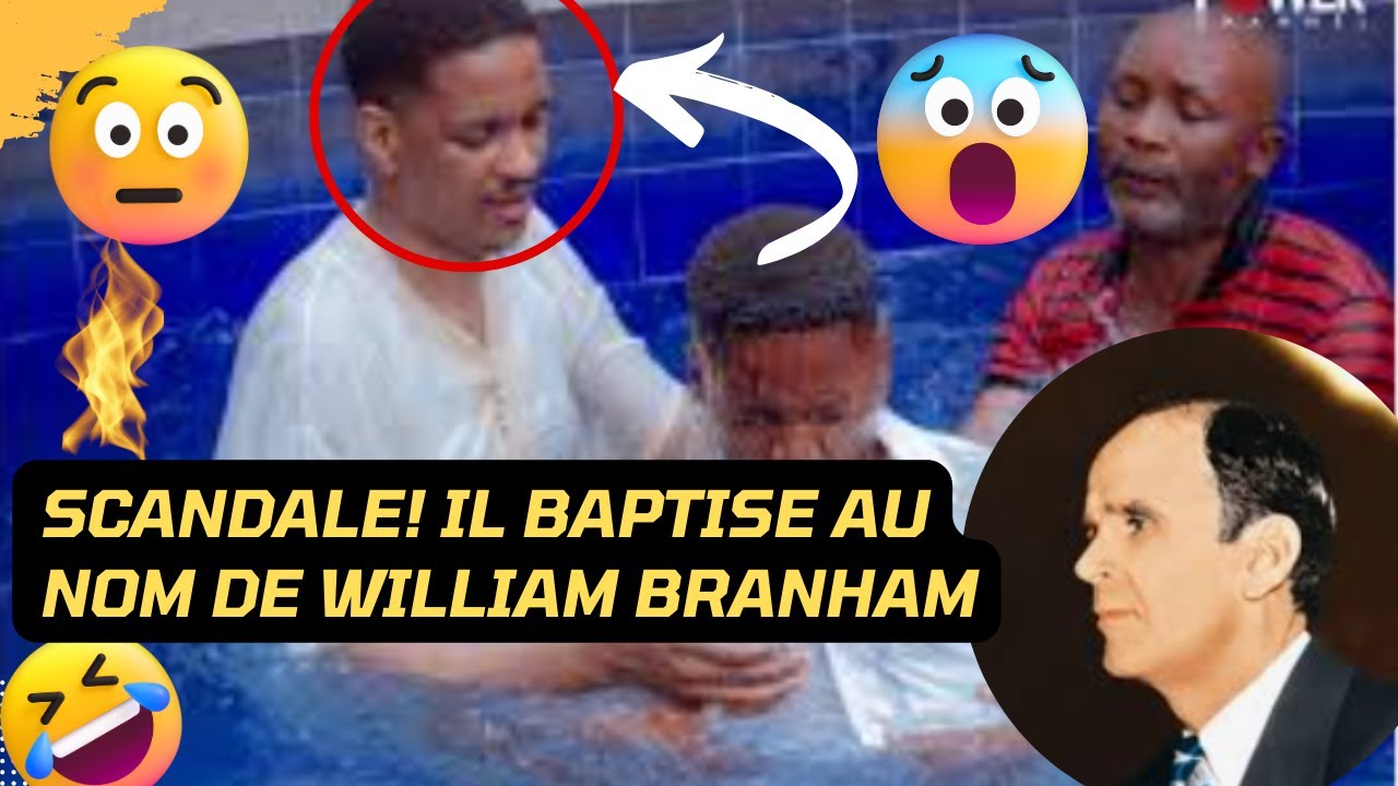 🚨URGENT!👉QUELE BLASPHÈME, IL BAPTISE LES FIDÈLES AU NOM WILLIAM MARION ...