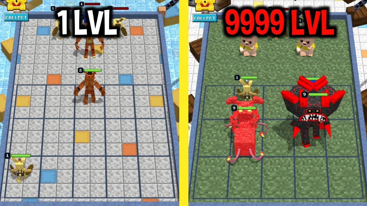 MAX LEVEL in Craft Master: Merge 'N Fight Game - YouTube