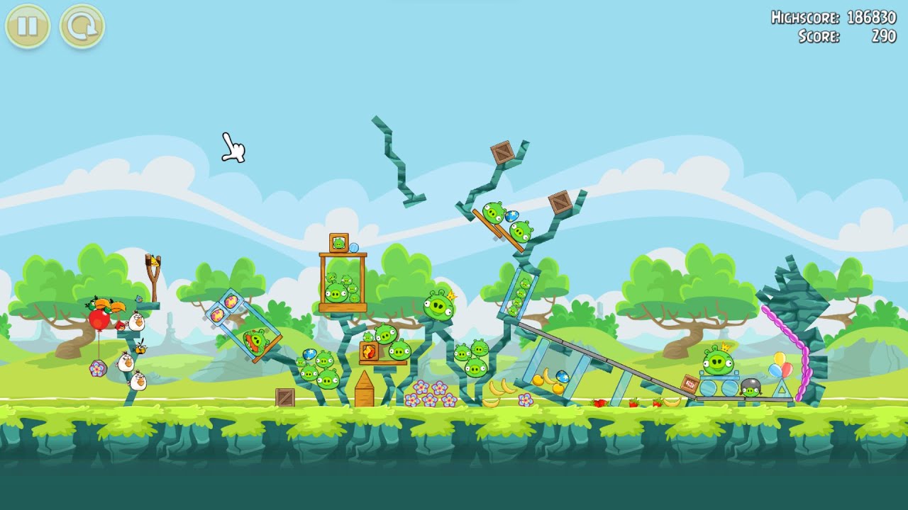 Angry Birds Maker Custom Episode part 1 - 1-1 to 1-21 - YouTube