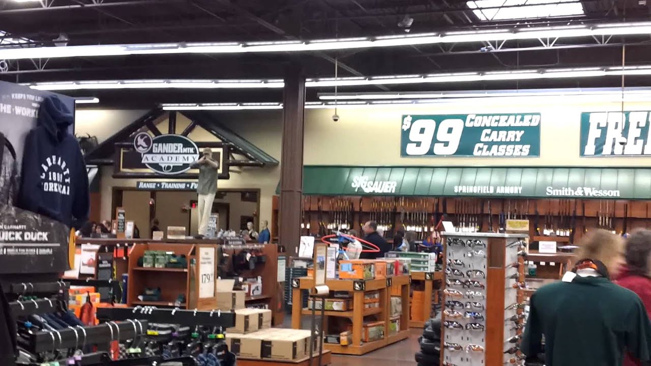Inside Gander Mountain - YouTube