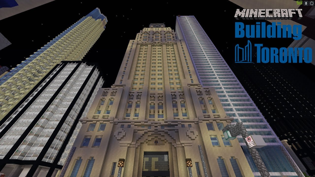 Commerce Court North - Minecraft Building Toronto #35 - YouTube