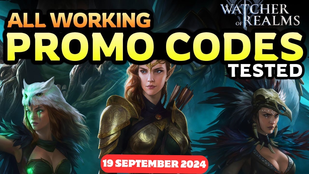 Watcher of Realms Working New Active Promo Codes 19-September 2024 ...