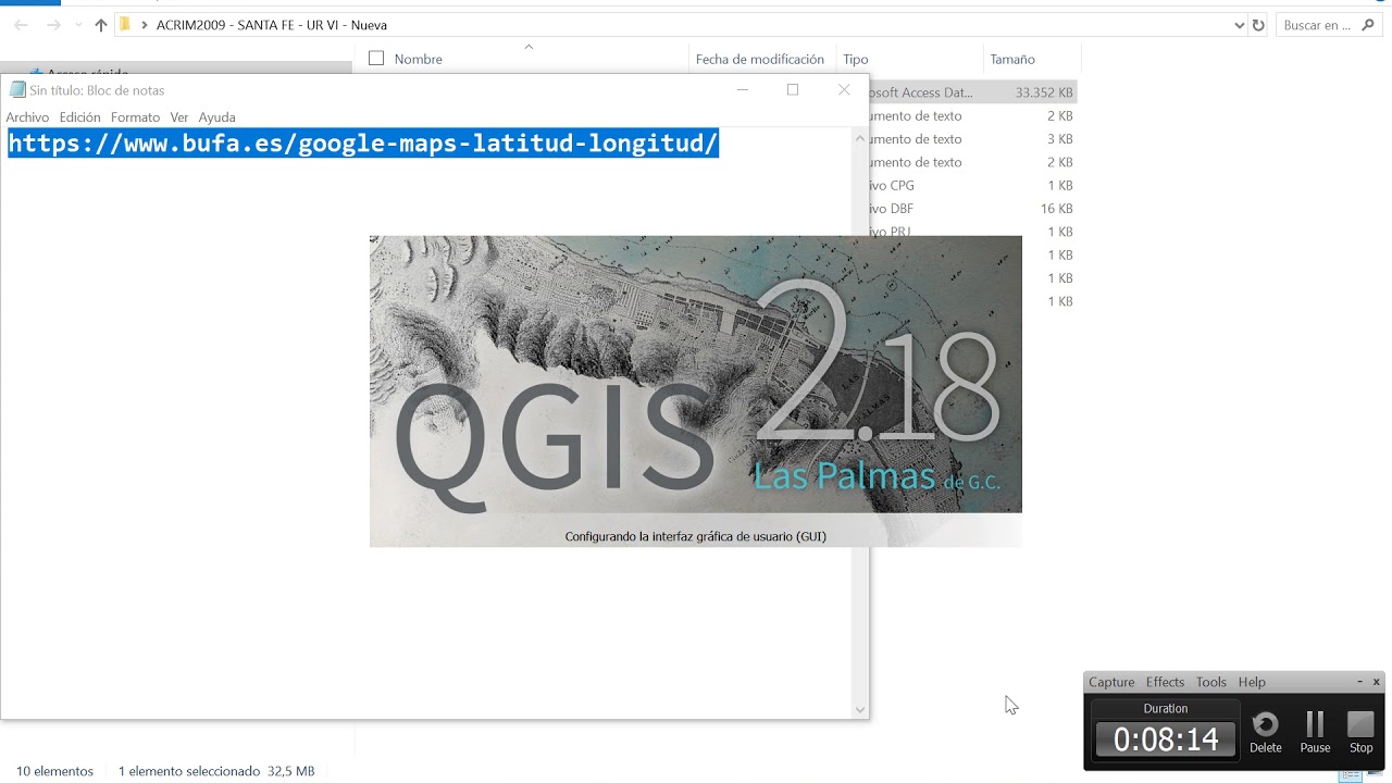 tutorial qgis basico - YouTube
