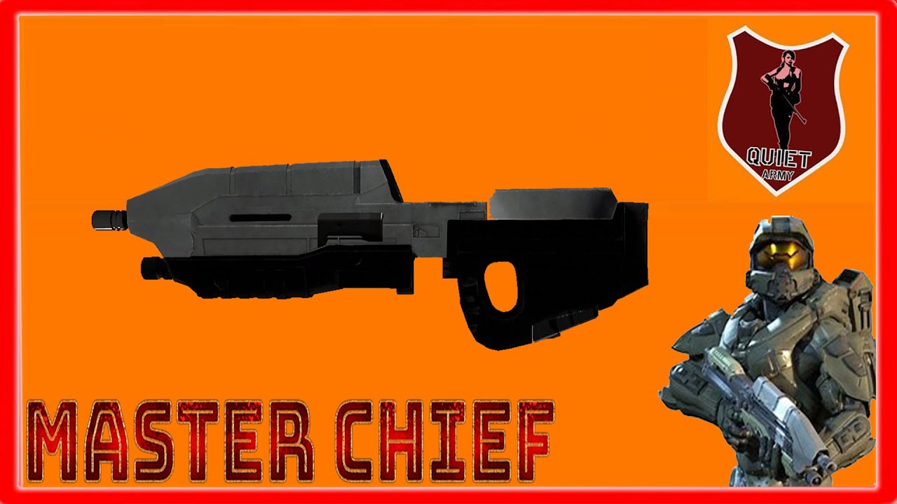 MGSV - HALO MASTER CHIEF WEAPON MOD - YouTube