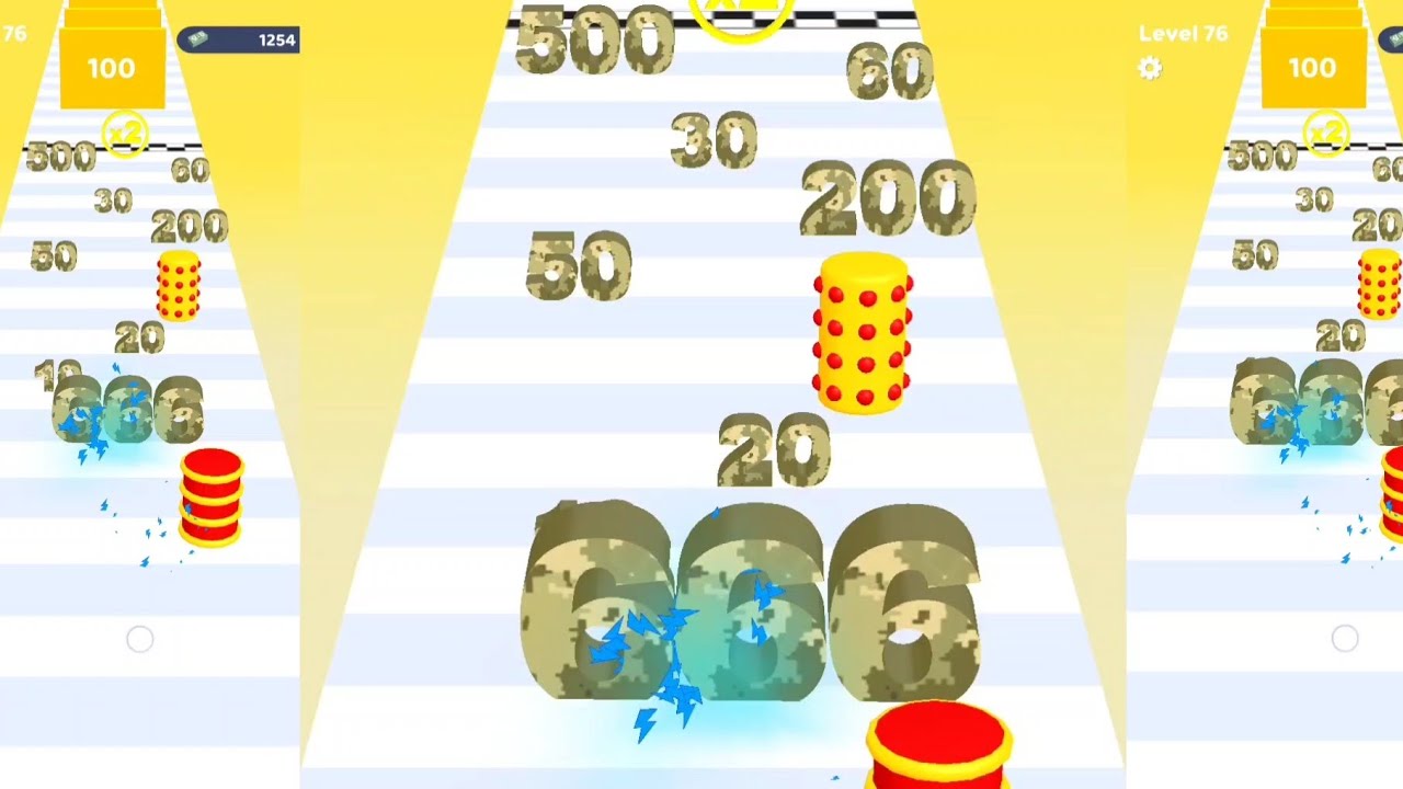 high speed racing in maths numbers collection colour | number rush: 2048 challenge | - YouTube