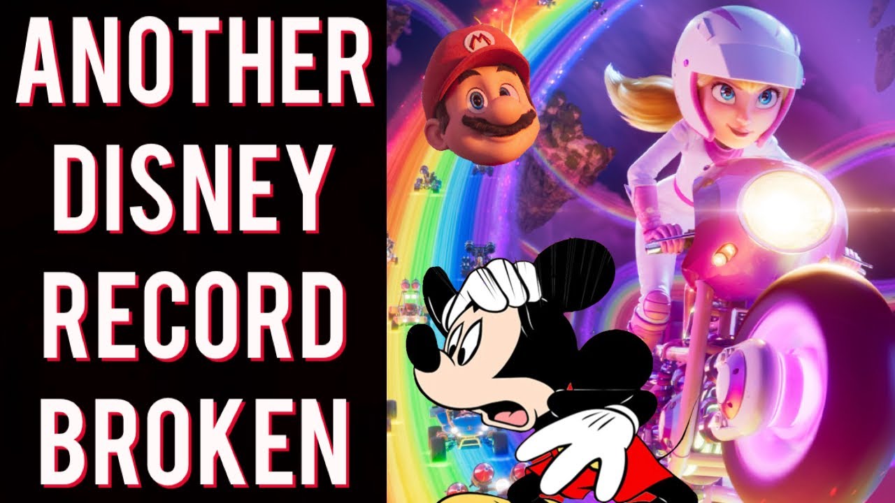The Super Mario Bros Movie DESTROYS another Disney record! Nintendo is ...