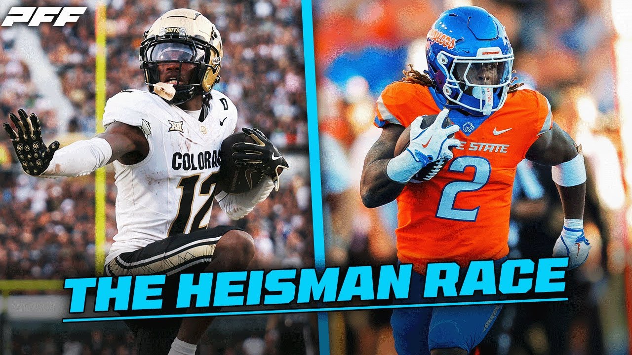 2024 Heisman Race: Travis Hunter & Ashton Jeanty vs the field | PFF ...