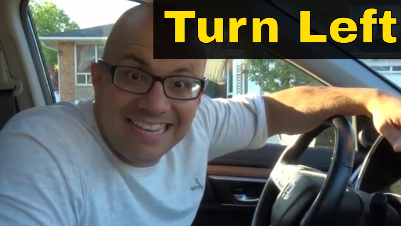 What To Do While Waiting To Turn Left Across Traffic-Driving Lesson ...