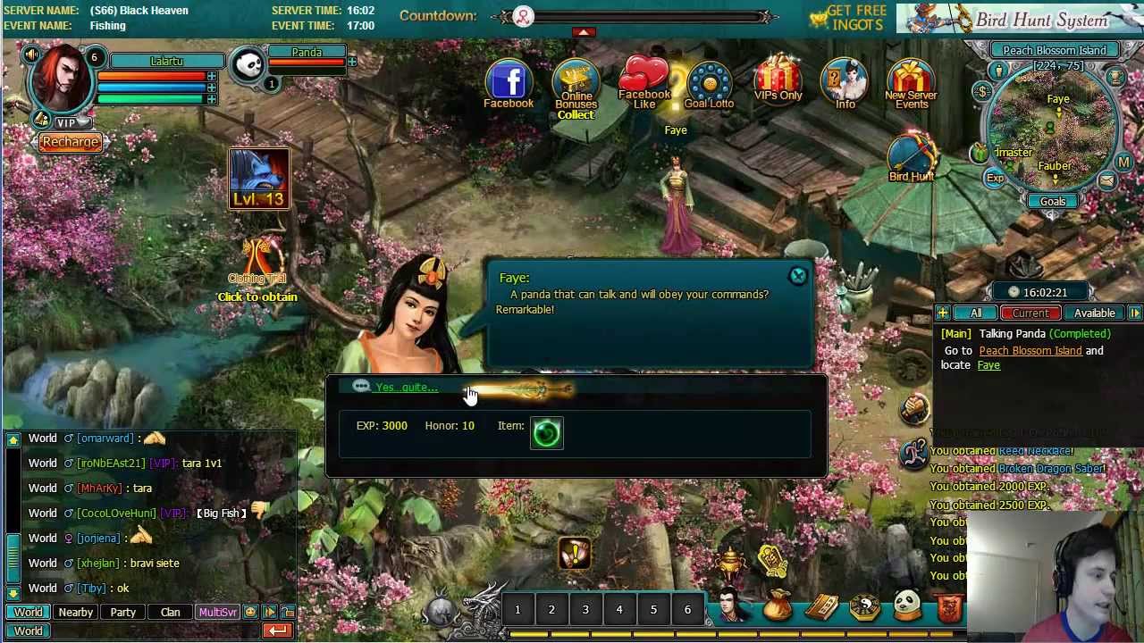 Yitien gameplay. Browser MMORPG - YouTube