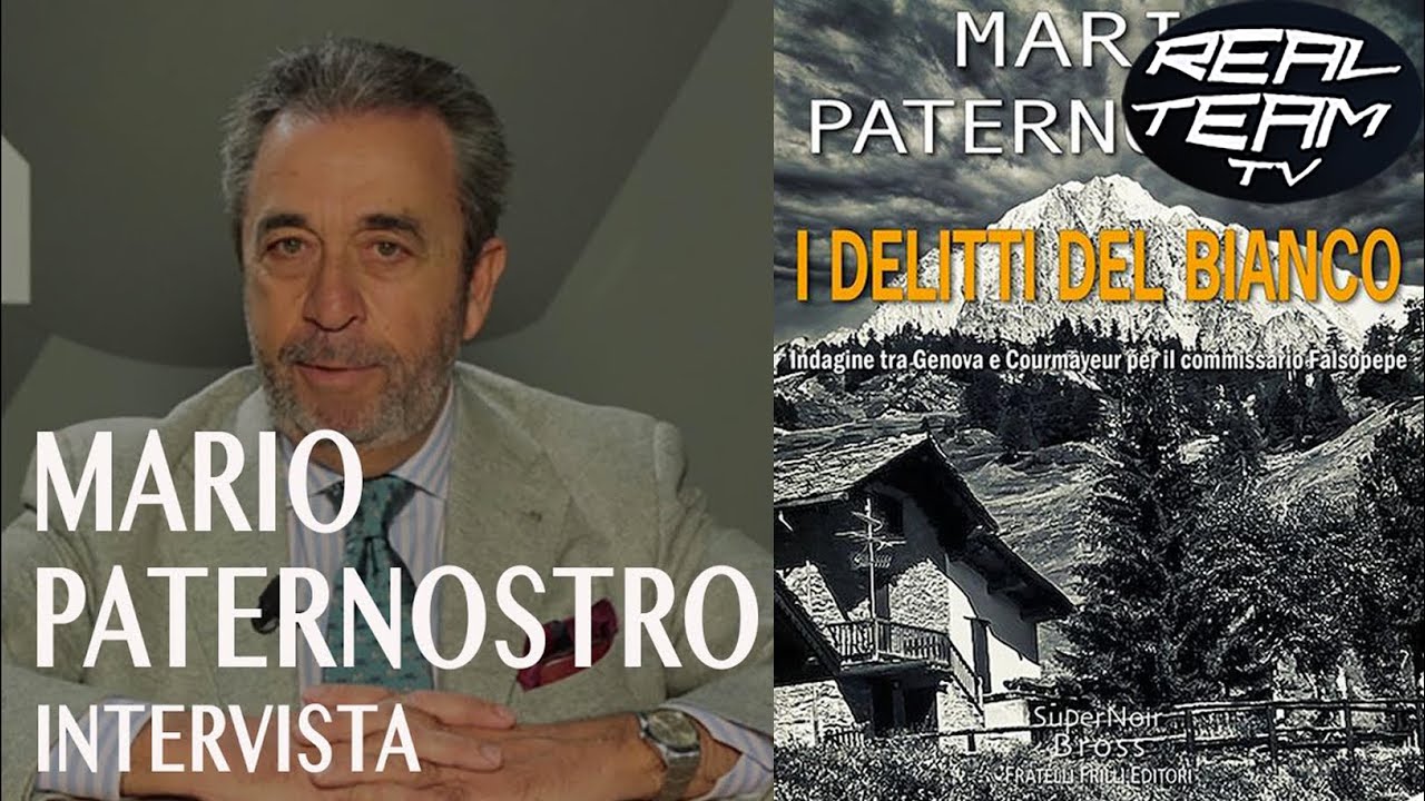 Mario Paternostro - REAL TEAM TV libri - YouTube