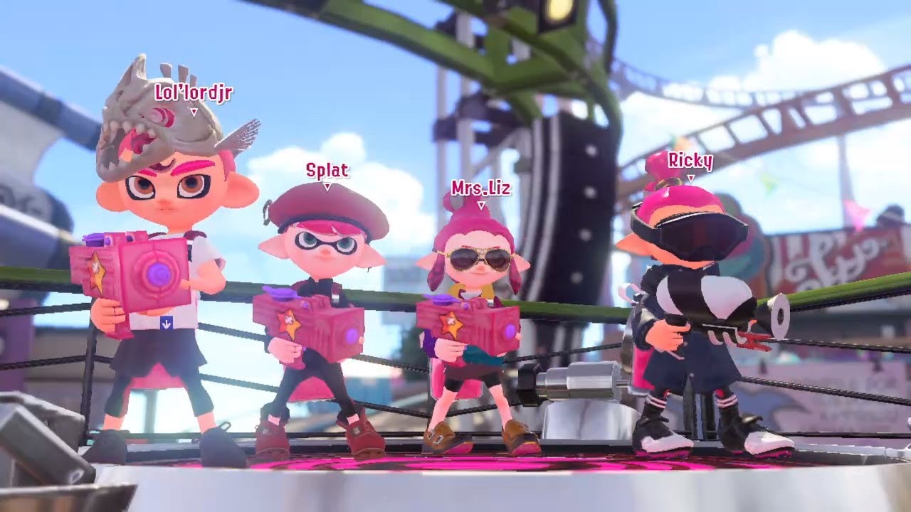 Splatooon 2 Custom splattershot jr superiority - YouTube