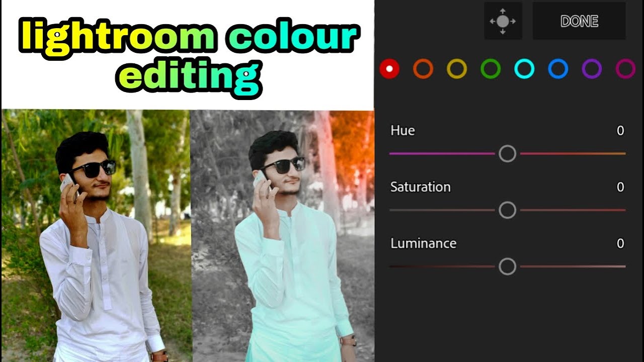 Lightroom colour"Editing"New Tricks black and red =colour= - YouTube