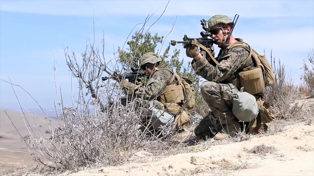 Patrol and Assault - 1st Marines Super Squad 2018 - YouTube
