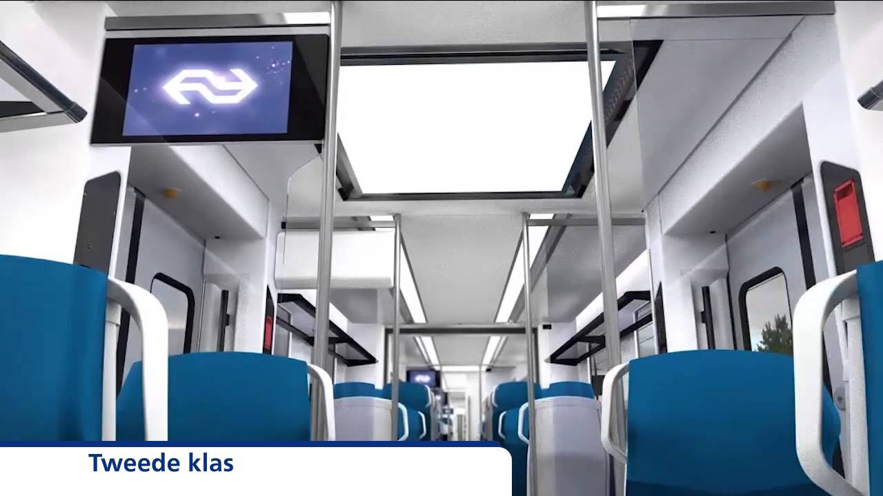 De nieuwe sprinter trein van NS : Sprinter Nieuwe Generatie - YouTube