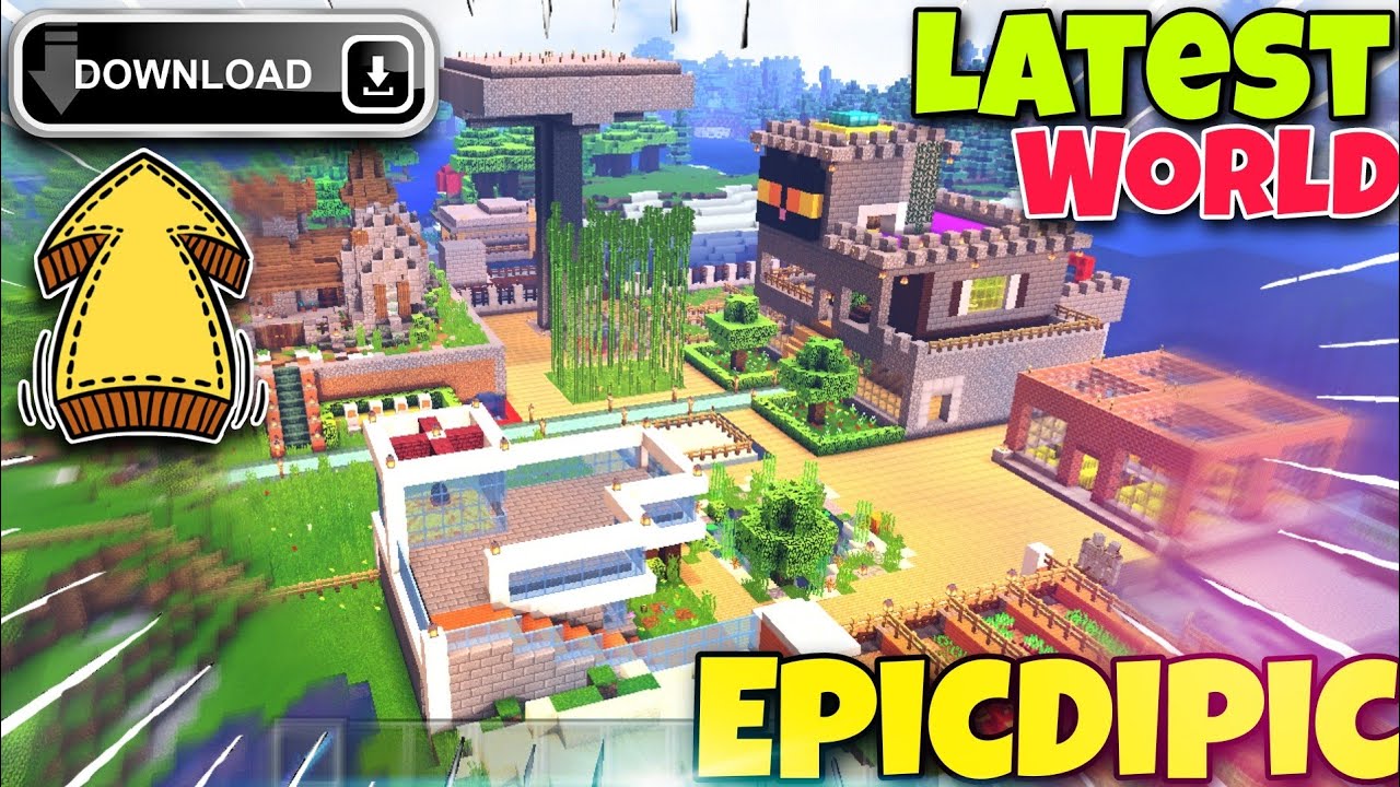 Download EpicDipic Minecraft world on PE - YouTube