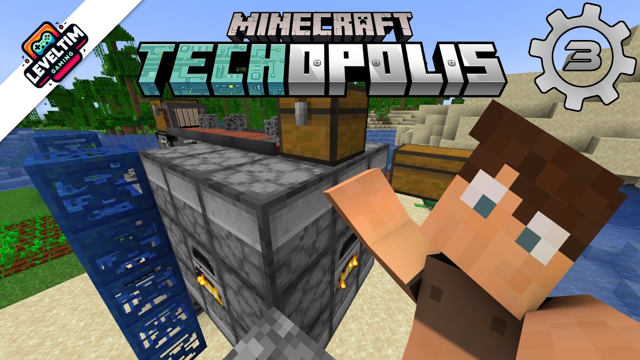 Meine erste Maschine läuft... aber das Chaos beginnt! 😵🔧 | Minecraft - Techopolis 2 (#3 ...