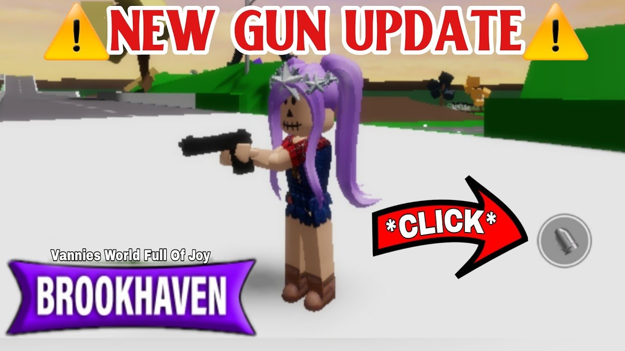 😱⚠️NEW GUN UPDATE IN BROOKHAVEN 🏡RP || ROBLOX BROOKHAVEN 🏡RP - YouTube