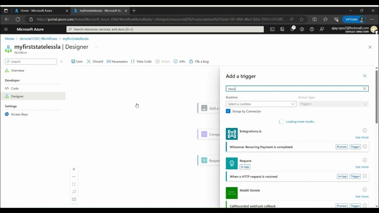 E2 | Standard logic app || Stateless Vs Stateful - YouTube