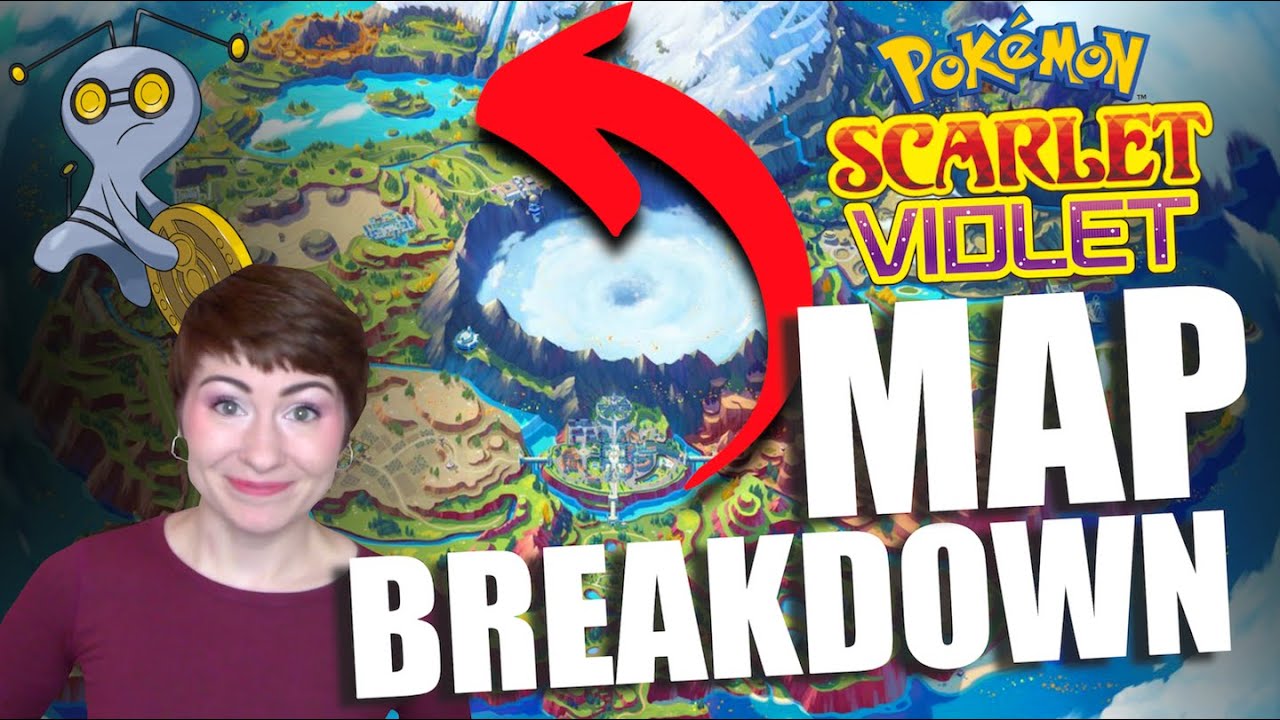 Pokemon Scarlet and Violet | FULL MAP BREAKDOWN - NO SPOILERS/LEAKS ...