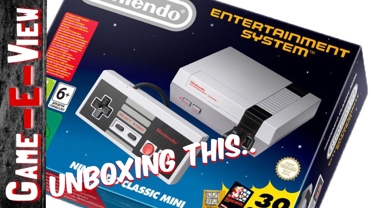 Nintendo NES Mini Unboxing - YouTube