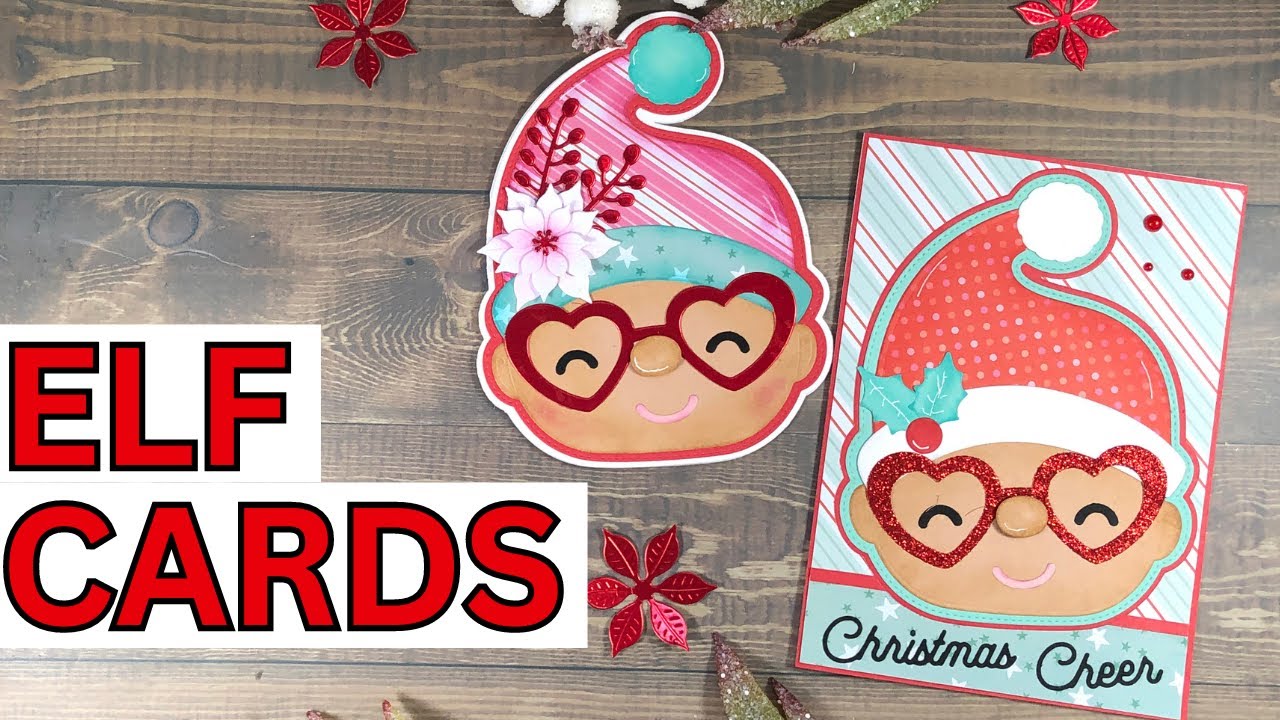 Christmas Elf Cards | Scrap Diva Designs - YouTube