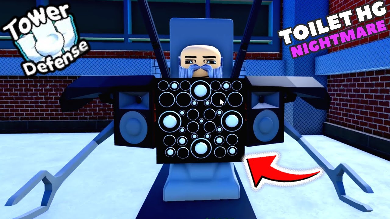 EU DERROTEI O TOILET HQ NIGHTMARE EM SOLO?! TOILET TOWER DEFENSE [🧪EP ...