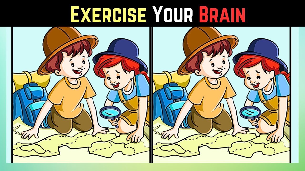 Find the Differences Kids Adventure Brain Break Challenge - YouTube