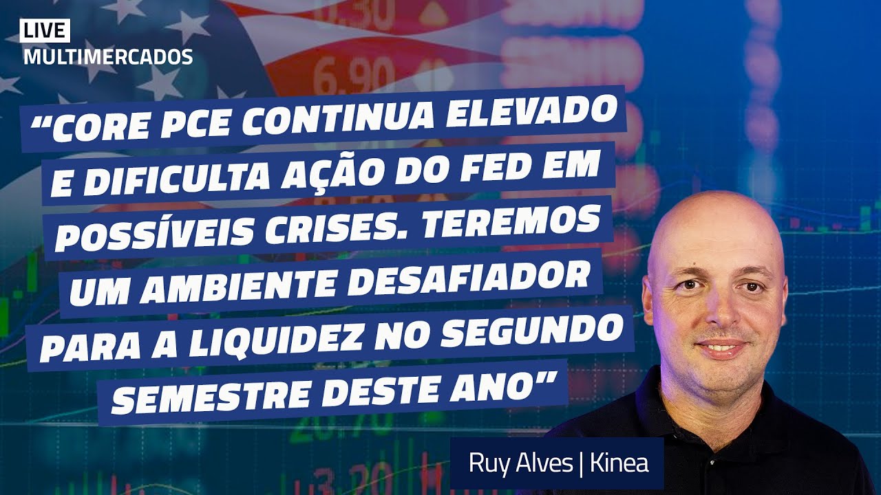 Core PCE continua elevado e dificulta ação do FED... - Corte Live ...
