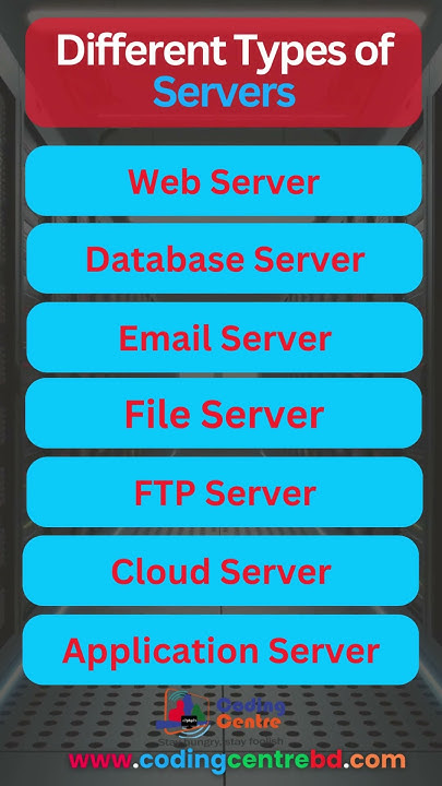 Different Types of Servers #server #serverlife - YouTube