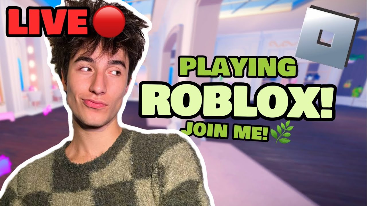 🛑LIVE! ROBLOX WITH Y'ALL! JOINS ON! - YouTube