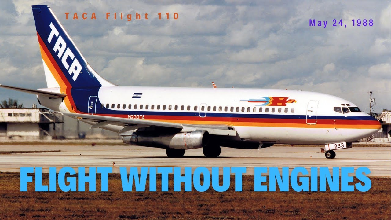 Flight without engines. Boeing 737 crash in New Orleans - YouTube