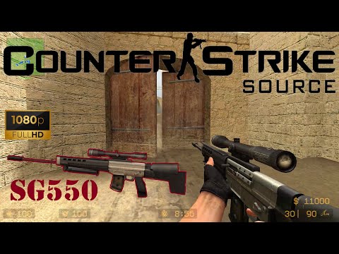 Counter-Strike: Source (2022) - de_dust2_unlimited - SG550 Gameplay (PC HD) [1080p60FPS]