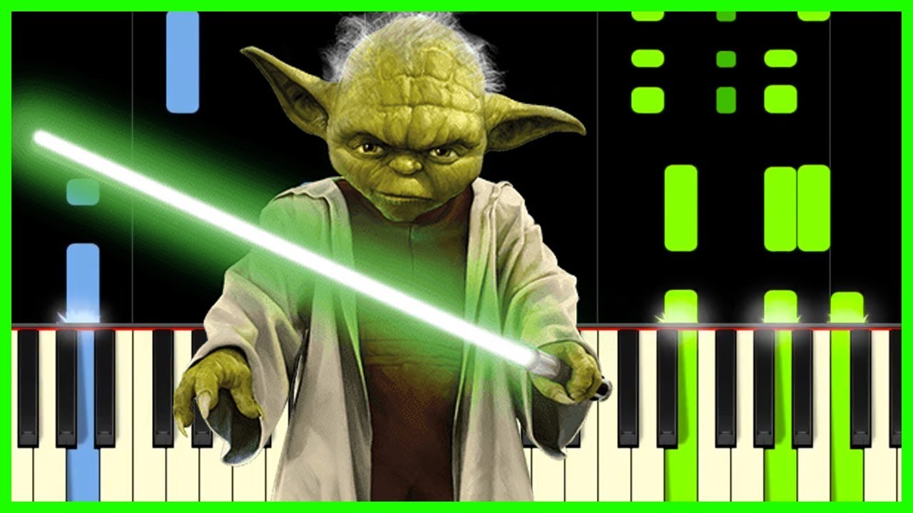 STAR WARS - THE FORCE THEME - Piano Tutorial - YouTube