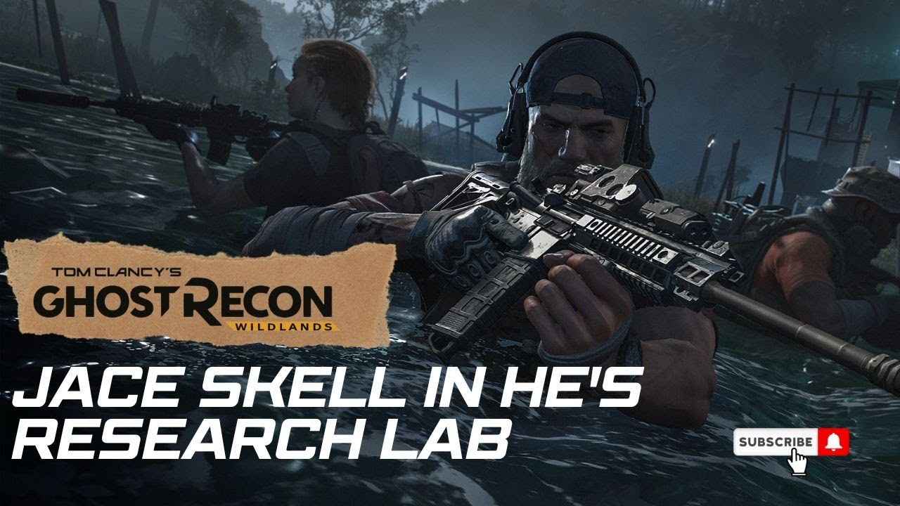 JACE SKELL IN HE'S RESEARCH LAB ||TOM CLANCY'S GHOST RECON BREAK POINT ...